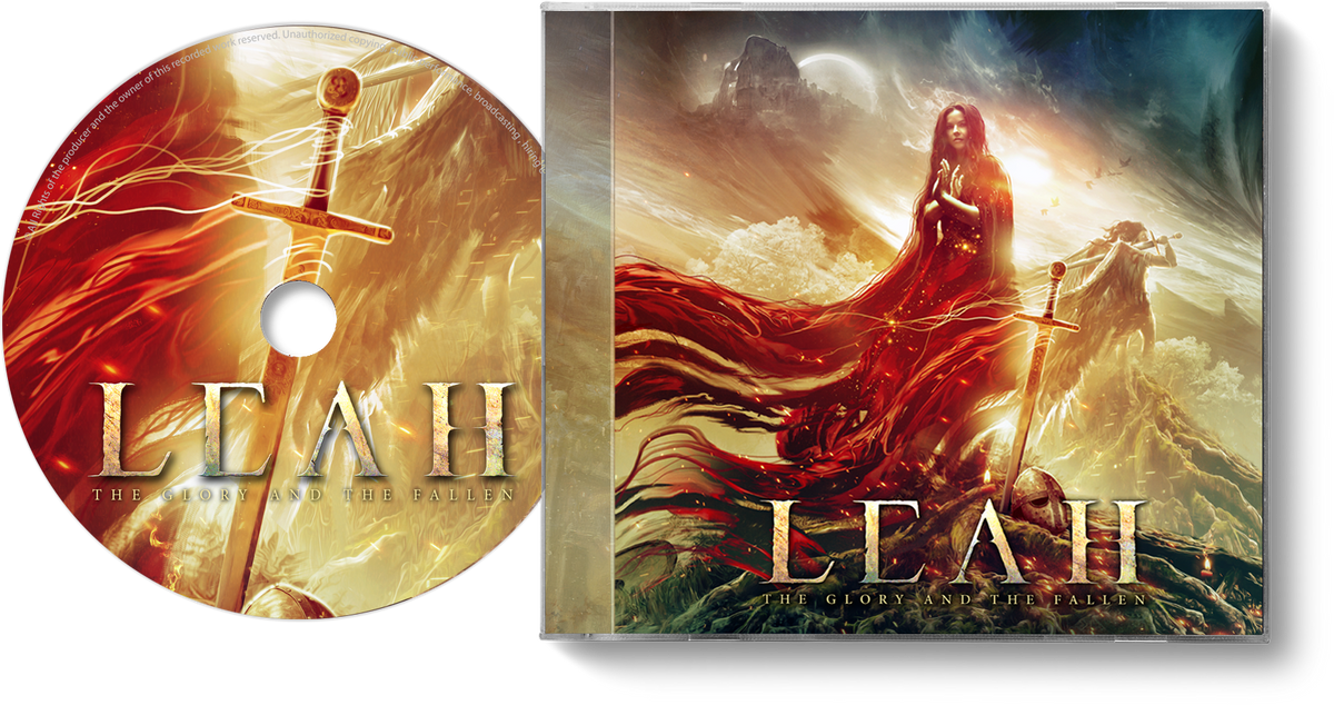Leah - The Glory and the Fallen (CD edition) – Ulterium Records Store